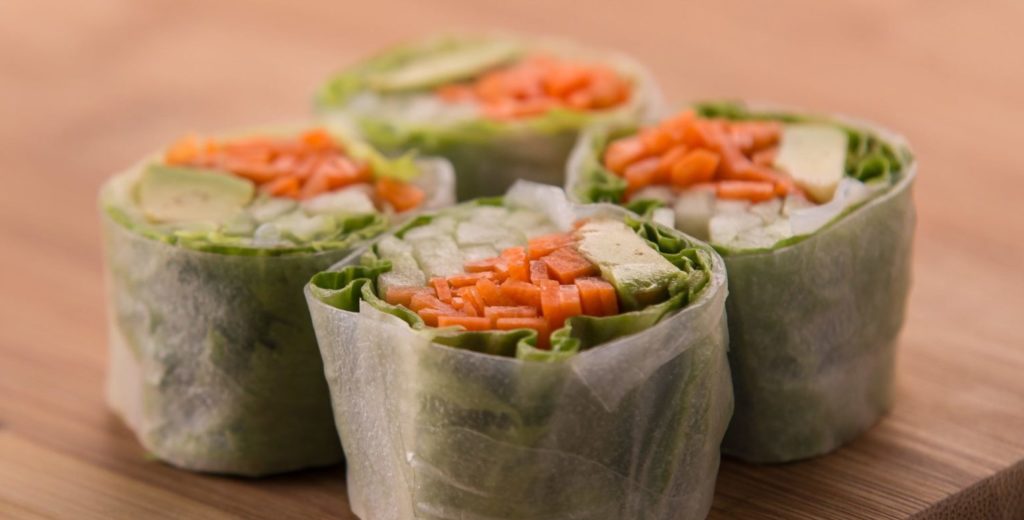 6 ricette light con i fogli di riso per involtini | Alimentazione sana